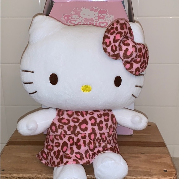 Hello Kitty | Other | Hello Kitty Buildabear Leopard Print | Poshmark